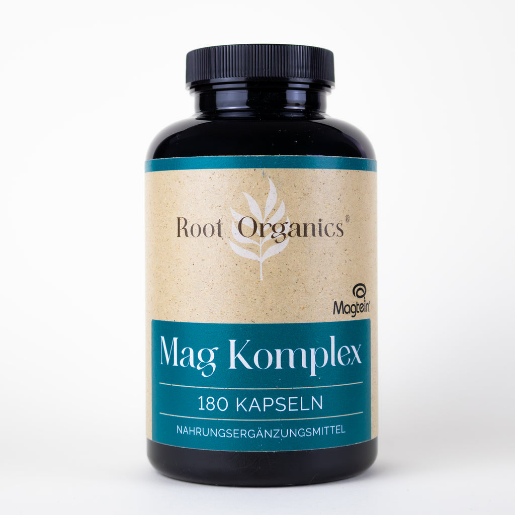 Mag Komplex Kapseln mit Magtein® – Root Organics®